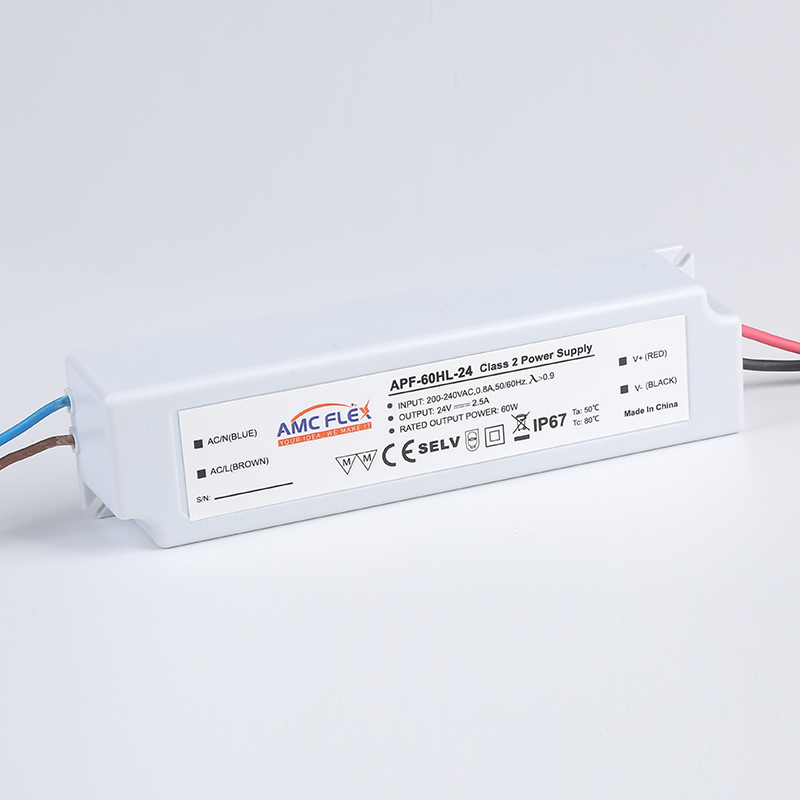 60W 24V 2.5A ip67 plastic waterproof led power supply
